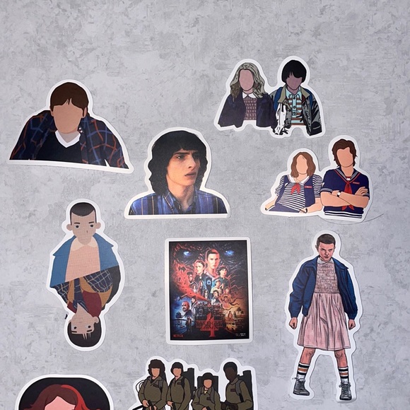 Stranger Things | Design | Pc Stranger Things Sticker Pack Stickers 80s ...